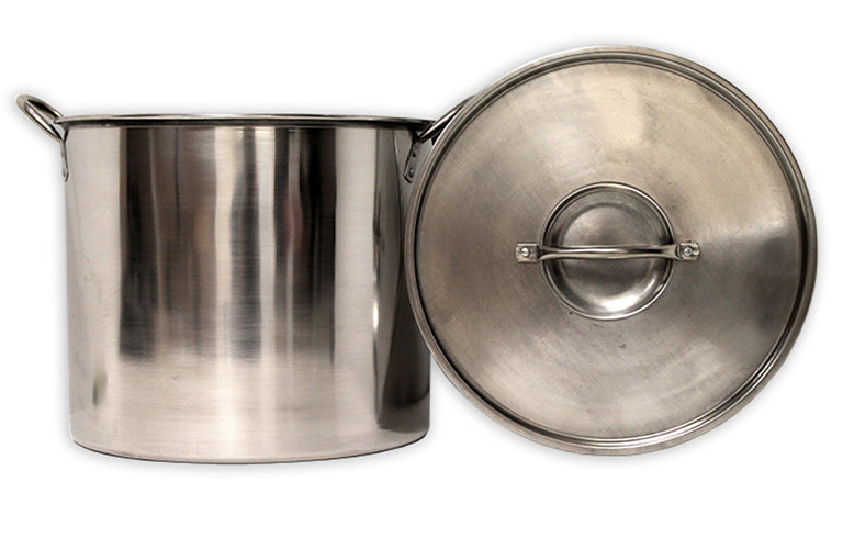 Eco-Pot 20QT Stainless Steel Pot w/lid – Sunset Hydroponics and Home ...