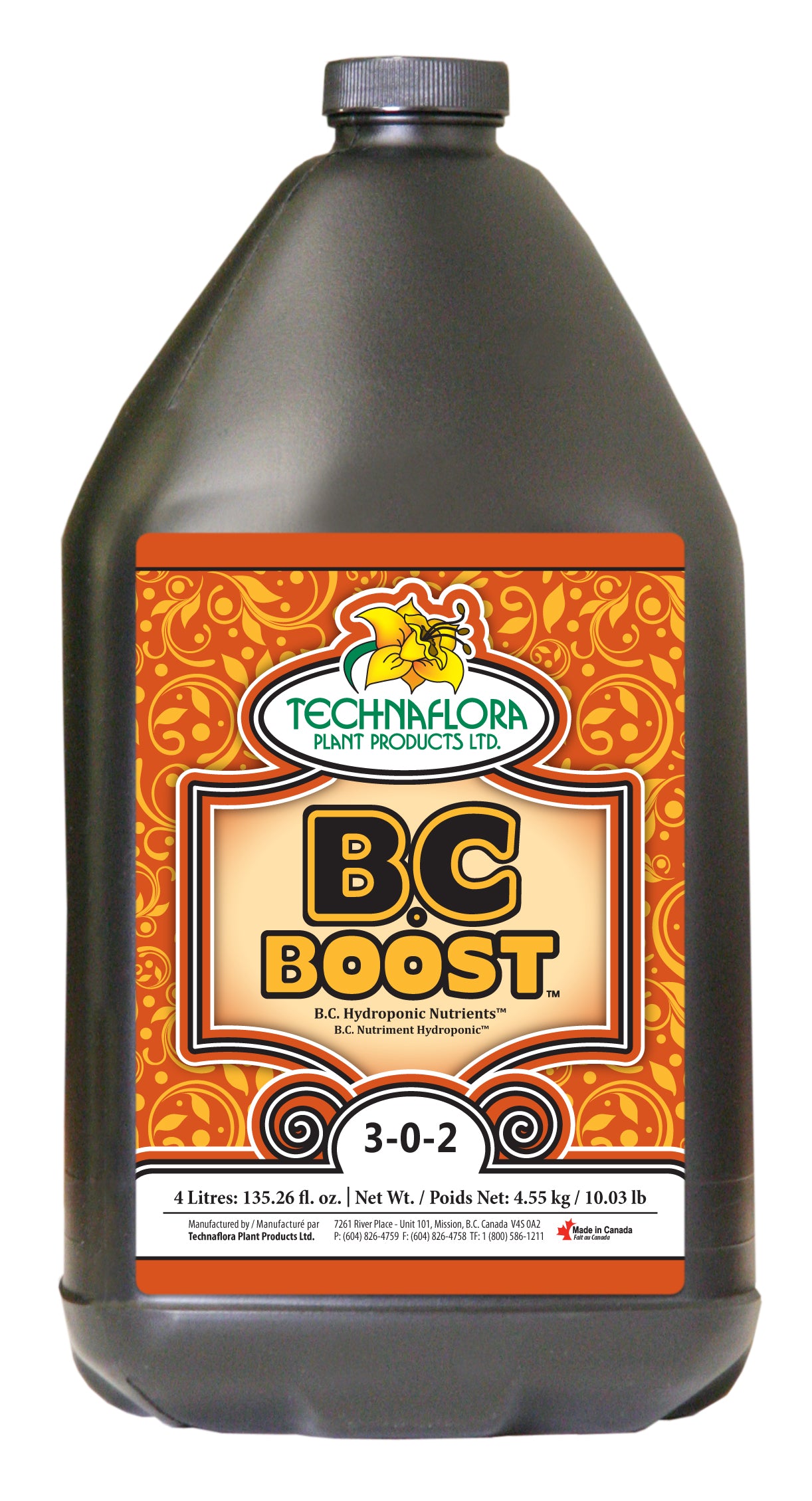 Technaflora B.C. Boost - Available in 1 L | 4 L – Sunset Hydroponics ...